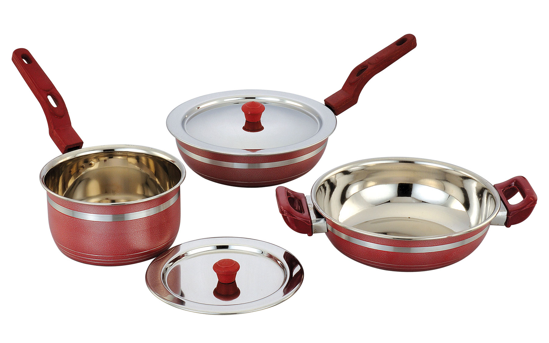 Klassic Vimal 5Pcs Cherry Induction Set In India - Shopclues Online