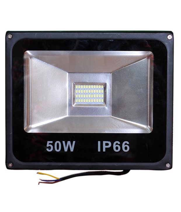 Buy The LED Light 50 Led 50 Watt Flood Light Pure - White Online ...