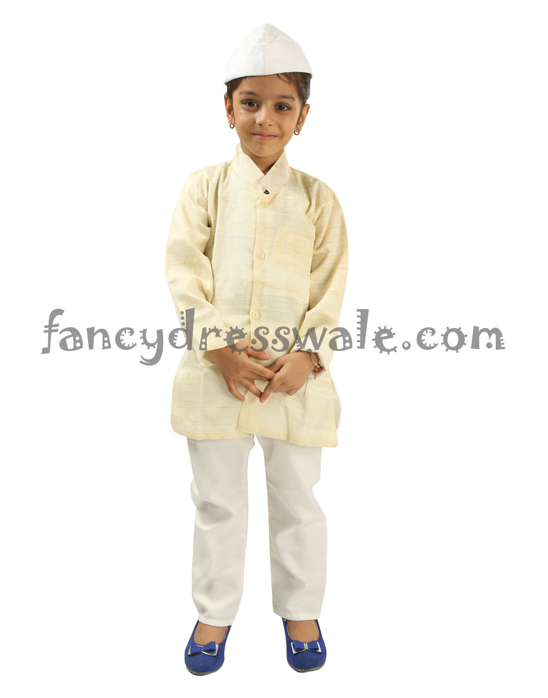 Buy Pandit Jawahar Lal Nehru fancy dress costume for school ...