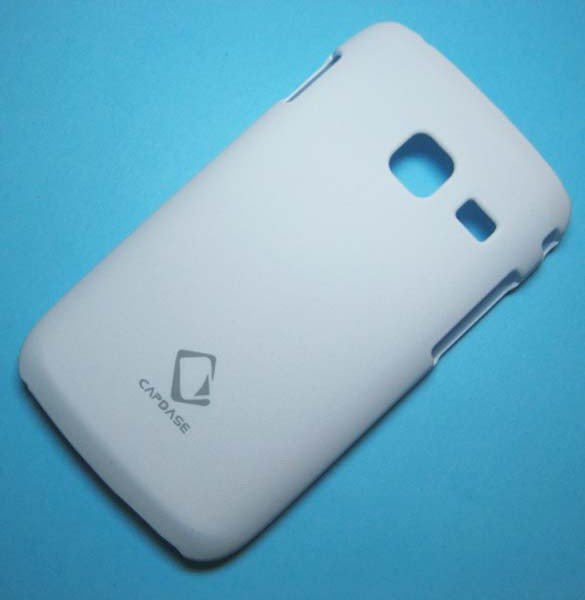 Hard Shell Back Case Cover for Samsung Galaxy Y Duos S6102 - White