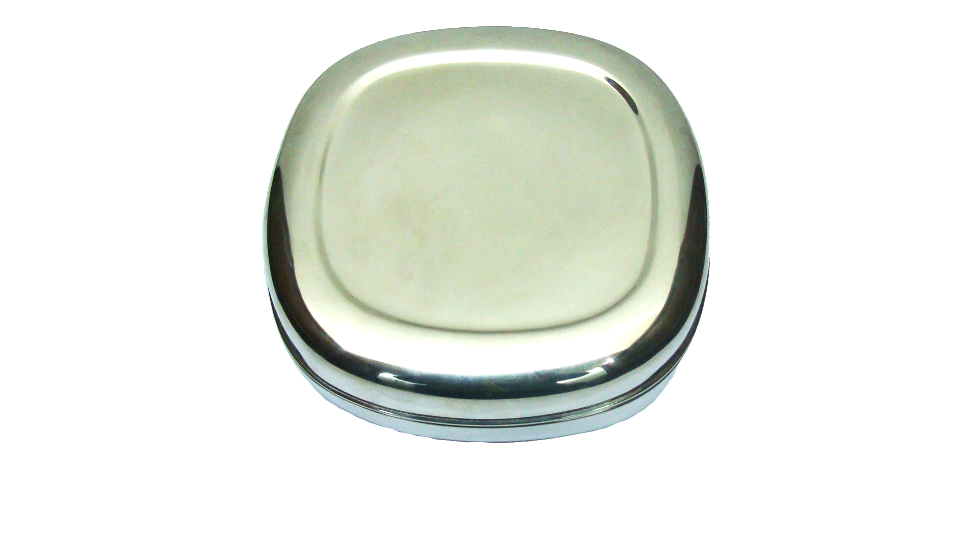 Buy King International Stainless Steel Square Storage Box / Puri Dabba ...