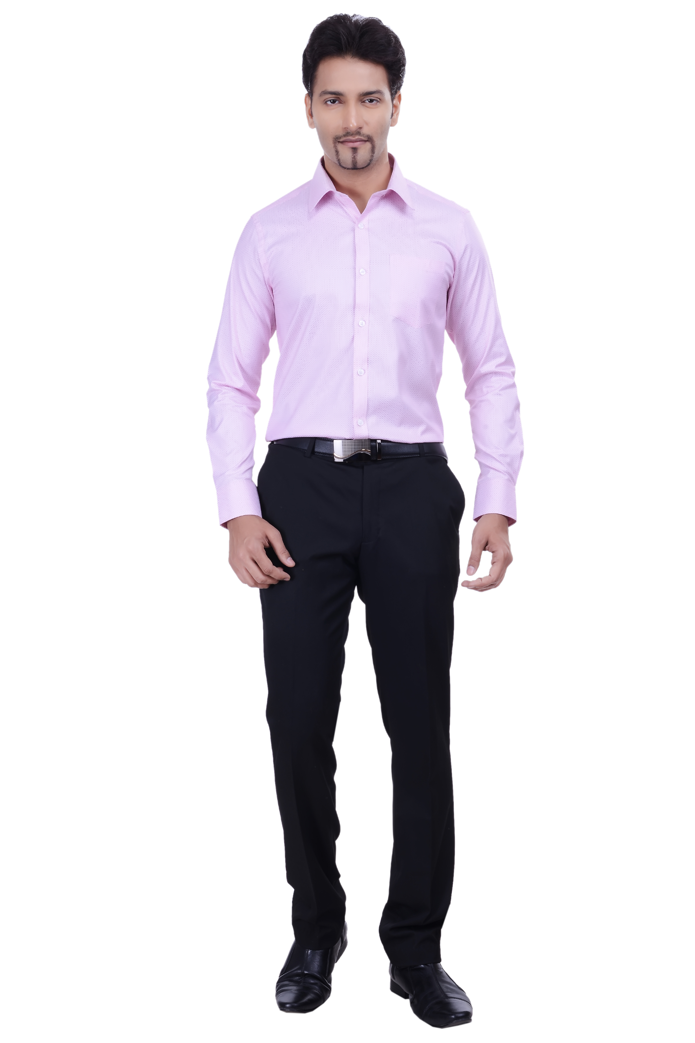 Buy Validus Formal Check Full Sleeve Purple Shirt Online @ ₹764 from ...