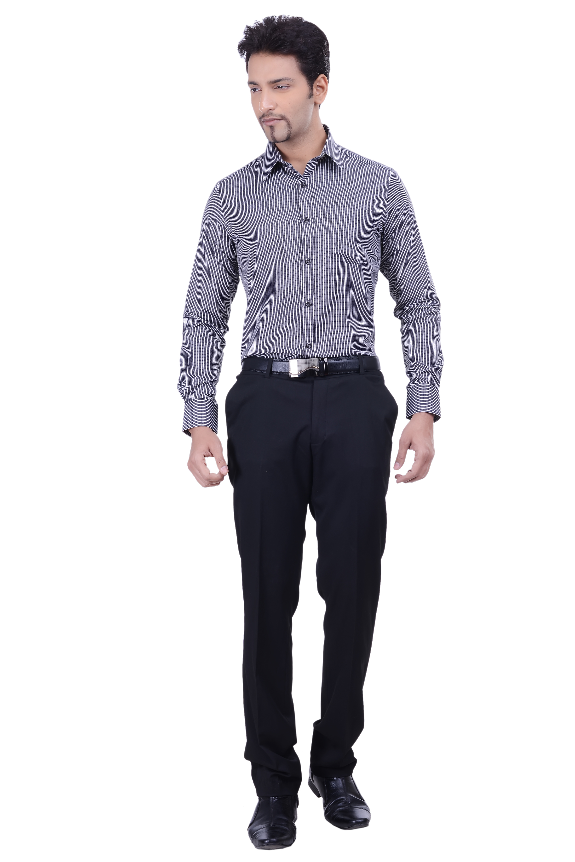Buy Validus Formal Check Full Sleeve Pink Shirt Online @ ₹764 from ...