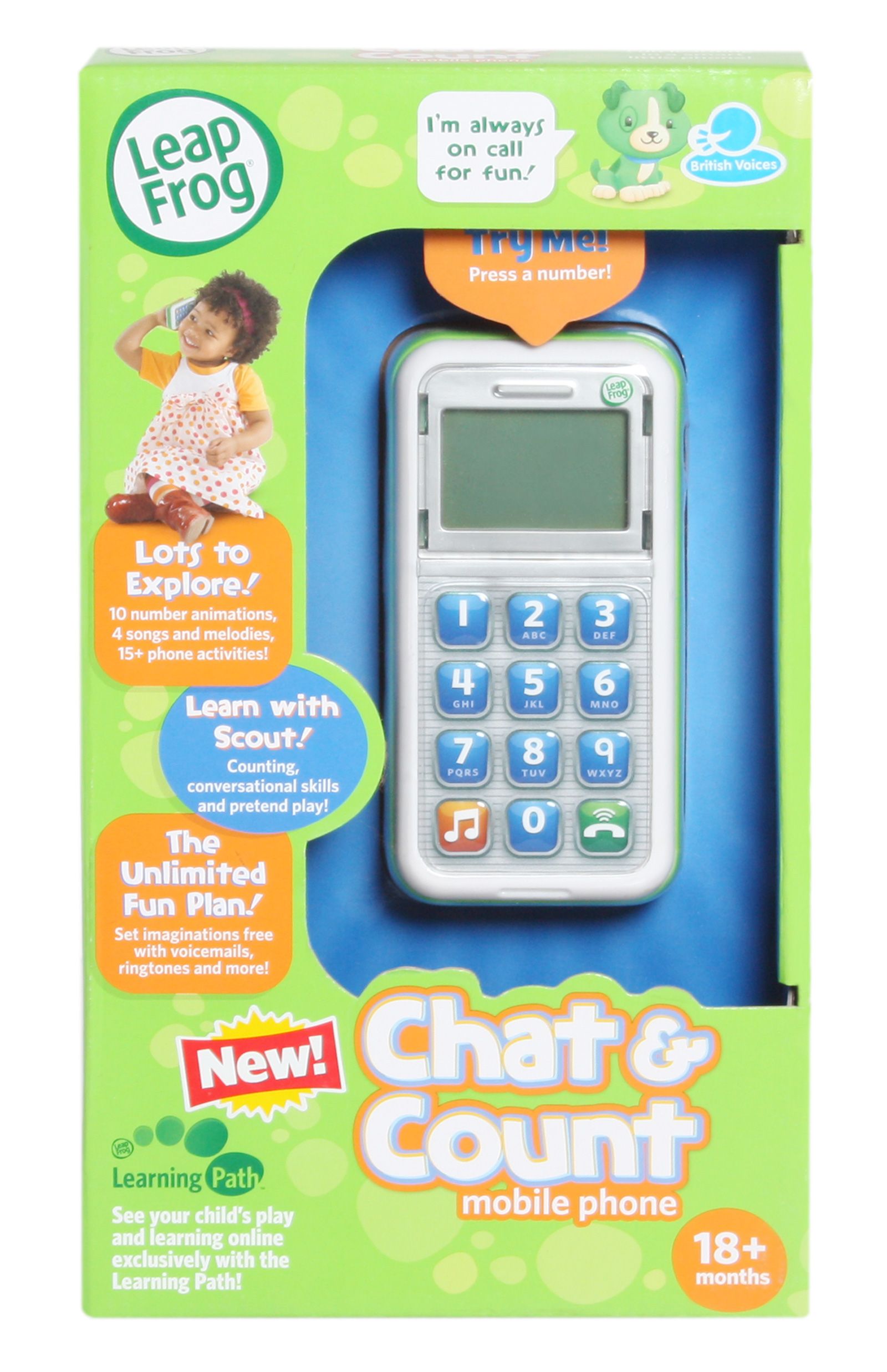 Leap Frog- Chat And Count Mobile Phone at Best Prices - Shopclues ...