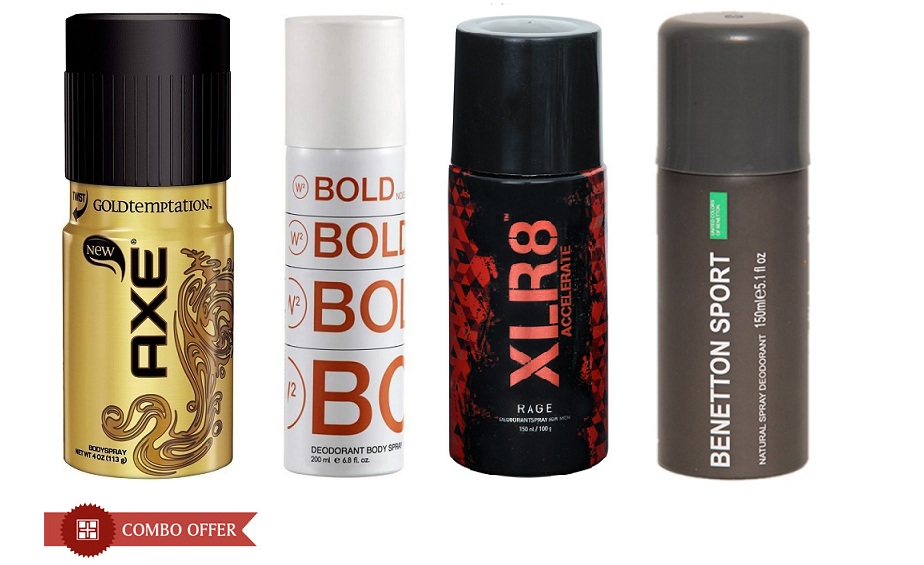 Buy Fantastic Four Combo Axe Deo Bold Deo Xlr8 Deo Ucb Deo Online ...