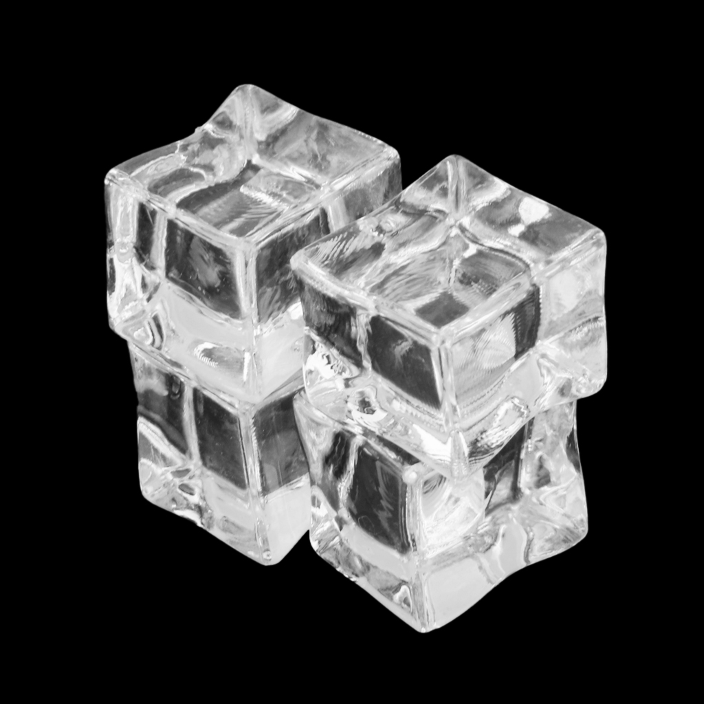 Imported 20Pcs Artificial Acrylic Ice Cubes Crystal Barwar Wedding ...