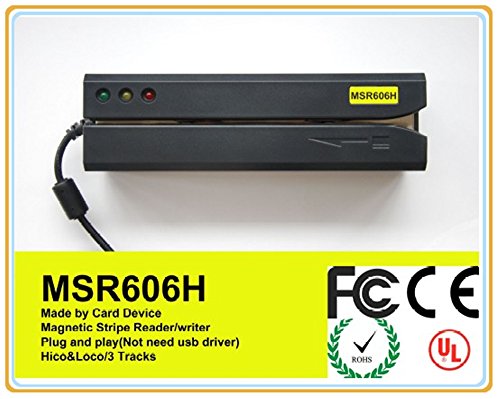 Buy Msr606h MSR 606h (NO USB DRIVER) Upgrade From Msr606 Magnetic ...