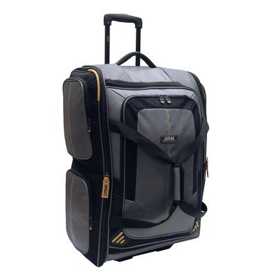 Buy Lucas Accelerator 26" Expandable Wheeled Duffel Color: Silver ...