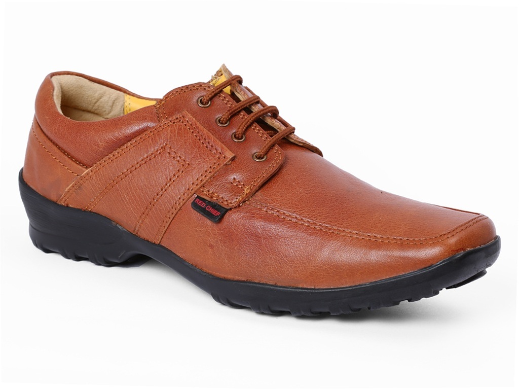 Buy Red Chief Tan Men Derby Casual Leather Shoes (RC1779 006) Online ...