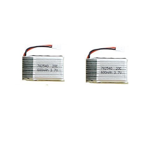 Buy MicroMall(TM) 2pcs Upgraded Syma X5C X5 3.7V 600mAh 25C Lipo ...
