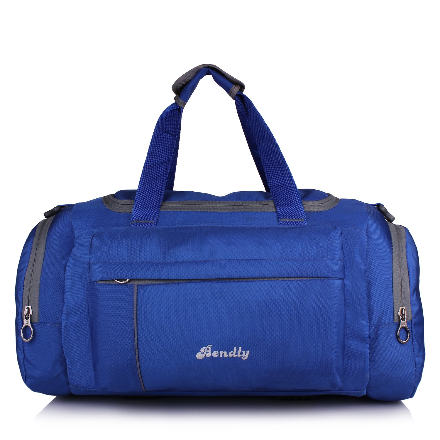 Bendly Vibrant Series Blue Travel Duffel Bag