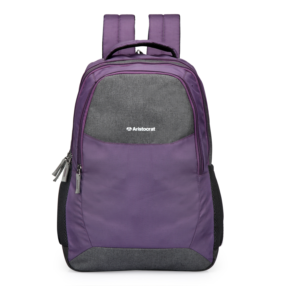 Buy Aristocrat Dio 4 Laptop Backpack Purple Online @ ₹1950 from ShopClues