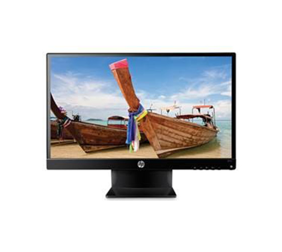 Buy HP 21.5 inch LED Backlit LCD - 22vx Monitor(Black) Online @ ₹9650 ...