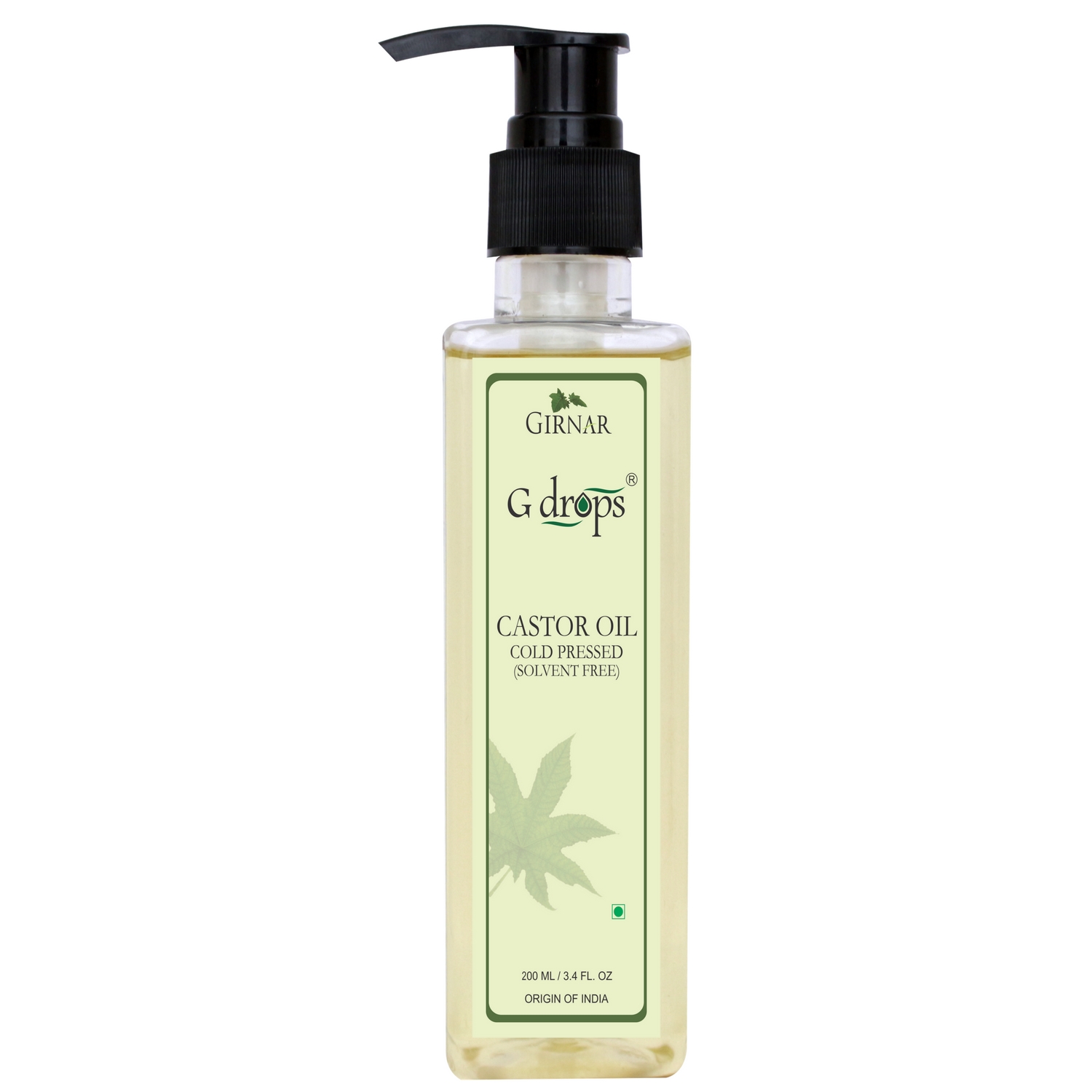 Buy G Drops Castor Oil Cold Pressed 200ml Online @ ₹179 from ShopClues