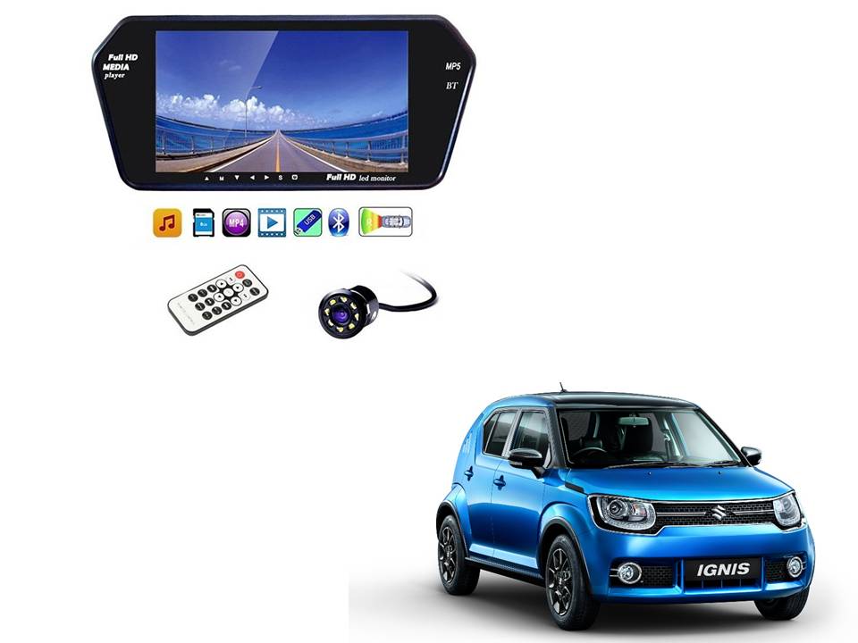 Buy 7 Inch Full HD Bluetooth LED Video Monitor Screen with USB ...