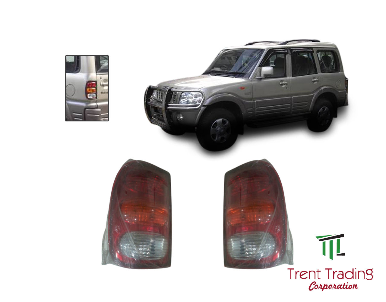 Buy MAHINDRA SCORPIO OLD TYPE 2003 TAIL LIGHT/BACK LIGHT/REAR LIGHT ...
