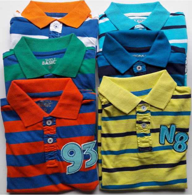 Buy Combo of 6 Cotton Half Design Plus T-shirts Online @ ₹1288 from ...