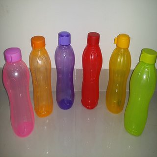 Buy MELCOM SPACIAL WATER BOTTLE SET OF-6 (1000 ml) Online @ ₹195 from ...