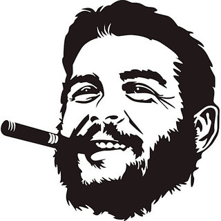 Buy Che Guevara STICKER vinyl Logo Sticker for Cars /Laptop or BIKE 2 ...