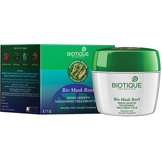 Buy Bio Musk Root Fresh Growth Nourishing Treatment Pack -230 Gm Online ...