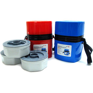 Buy Mega Lunch Box 3 Container Online @ ₹299 from ShopClues