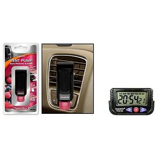 Buy Vent Pump Auto Perfume With Nako Quartz Clock Na-613d Online @ ₹399 ...