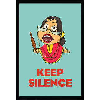 keep silence poster hd