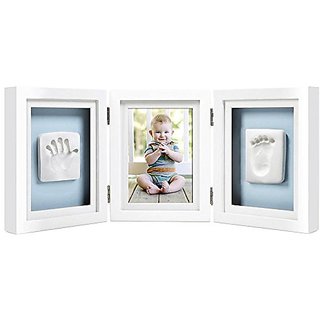 Buy Pearhead Babyprints Newborn Baby Handprint and Footprint Deluxe ...