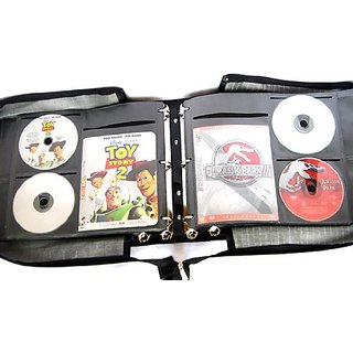 Buy Artisan 240 Disc Black Faux Leather DVD Album with 120 Liner Notes ...