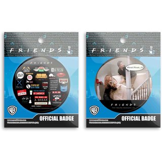 Buy Official Friends Infographic and Pivot Badges(Pack of 2) Online ...