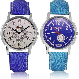 Buy Lotto Watch And Postif Watch Combo Pack Strap Blue Model No-L176171 ...