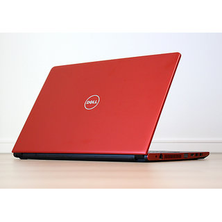 dell laptop red colour