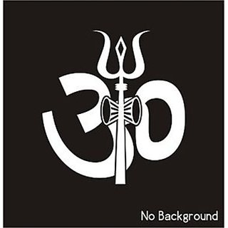 Buy Om Shiv Trishul Vinyl Sticker / Decal For Cars / Bike / Helmet ...