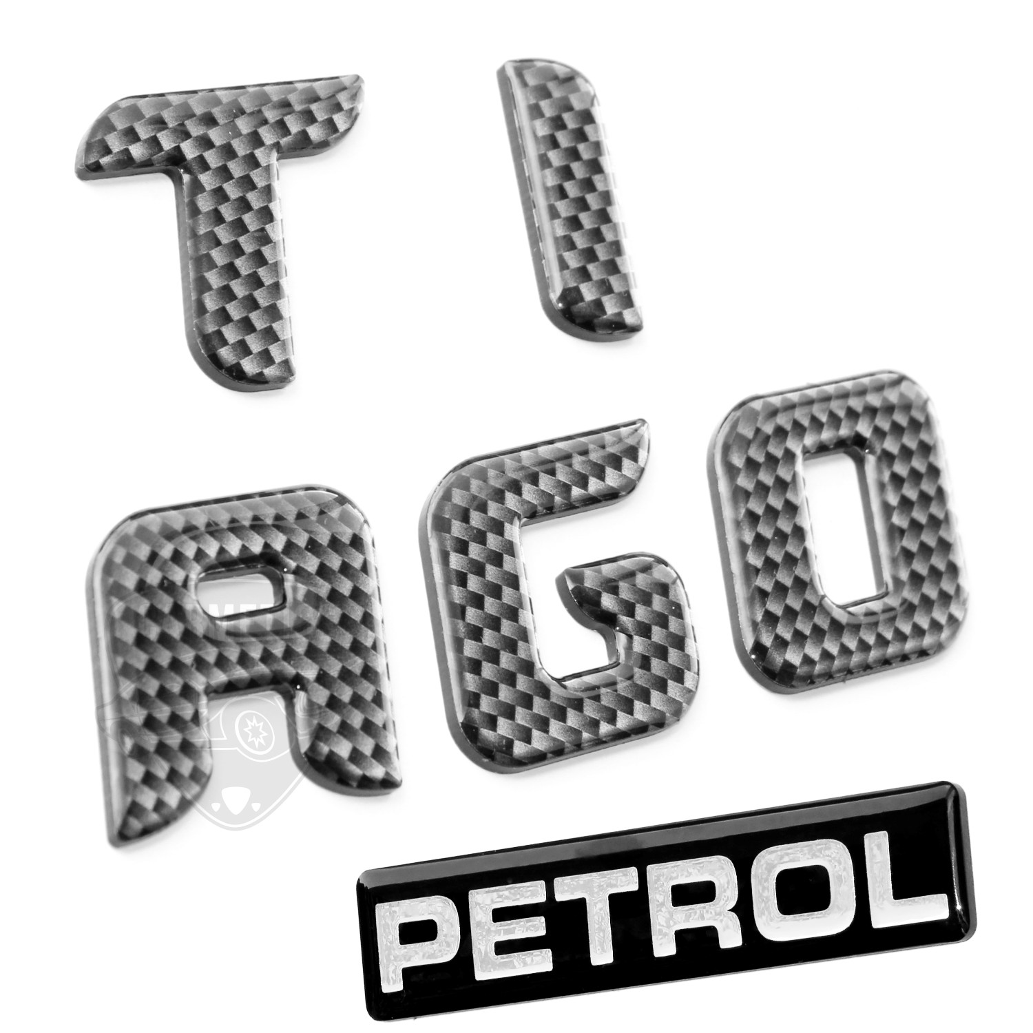 Buy CarMetics TIAGO 3D Letters (3D Stickers 3D Logo for Tata Tiago ...