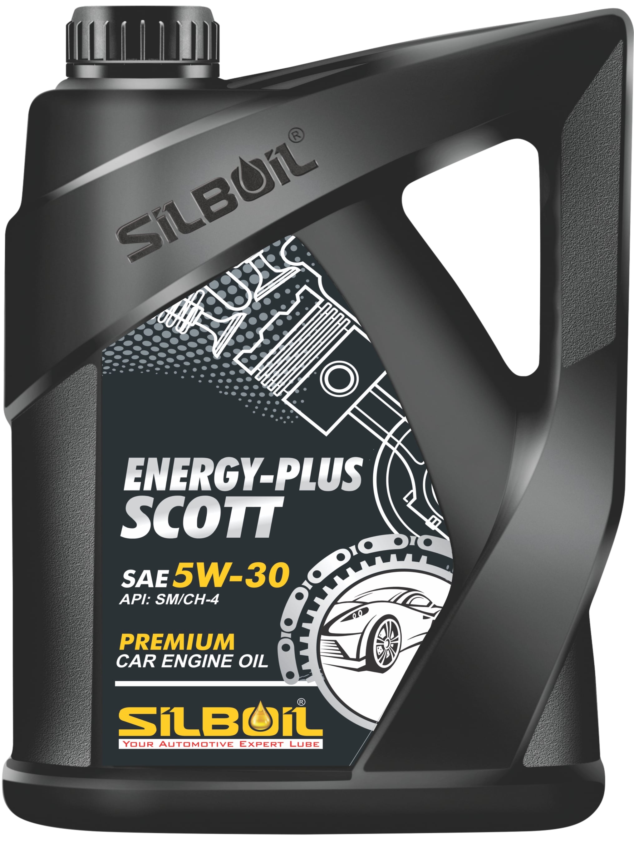 Buy Silboil Energy Plus Scott 5W-30 SM/CH-4 Fully Synthetic Engine Oil ...
