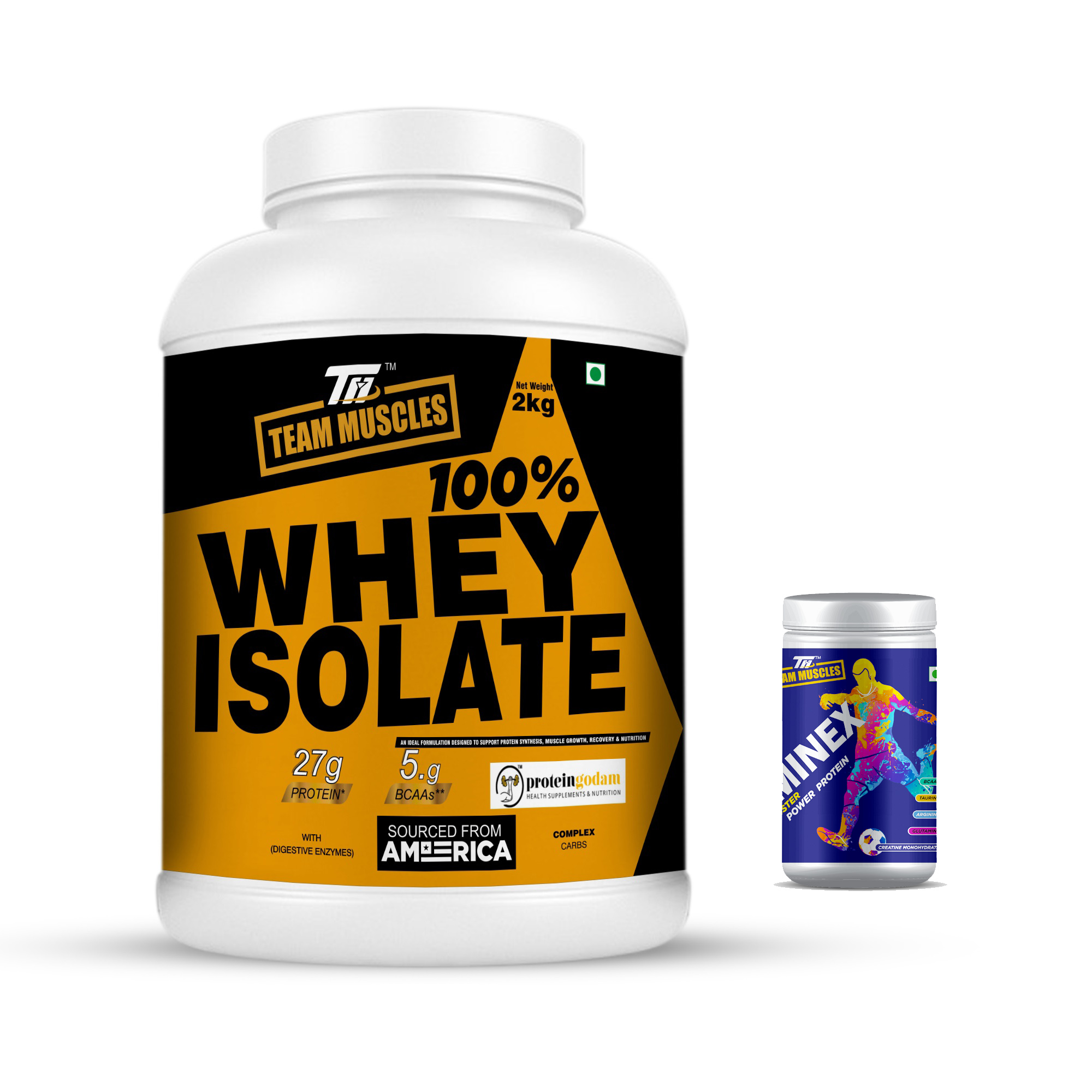Buy TM 100 Whey Isolate(Chocolate-2Kg) TM Staminex-Energy Booster,Power ...