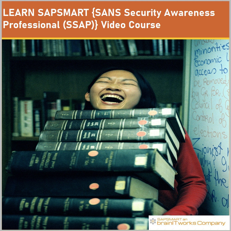 Buy {SANS Security Awareness Professional (SSAP)} Online @ ₹5550 from ...