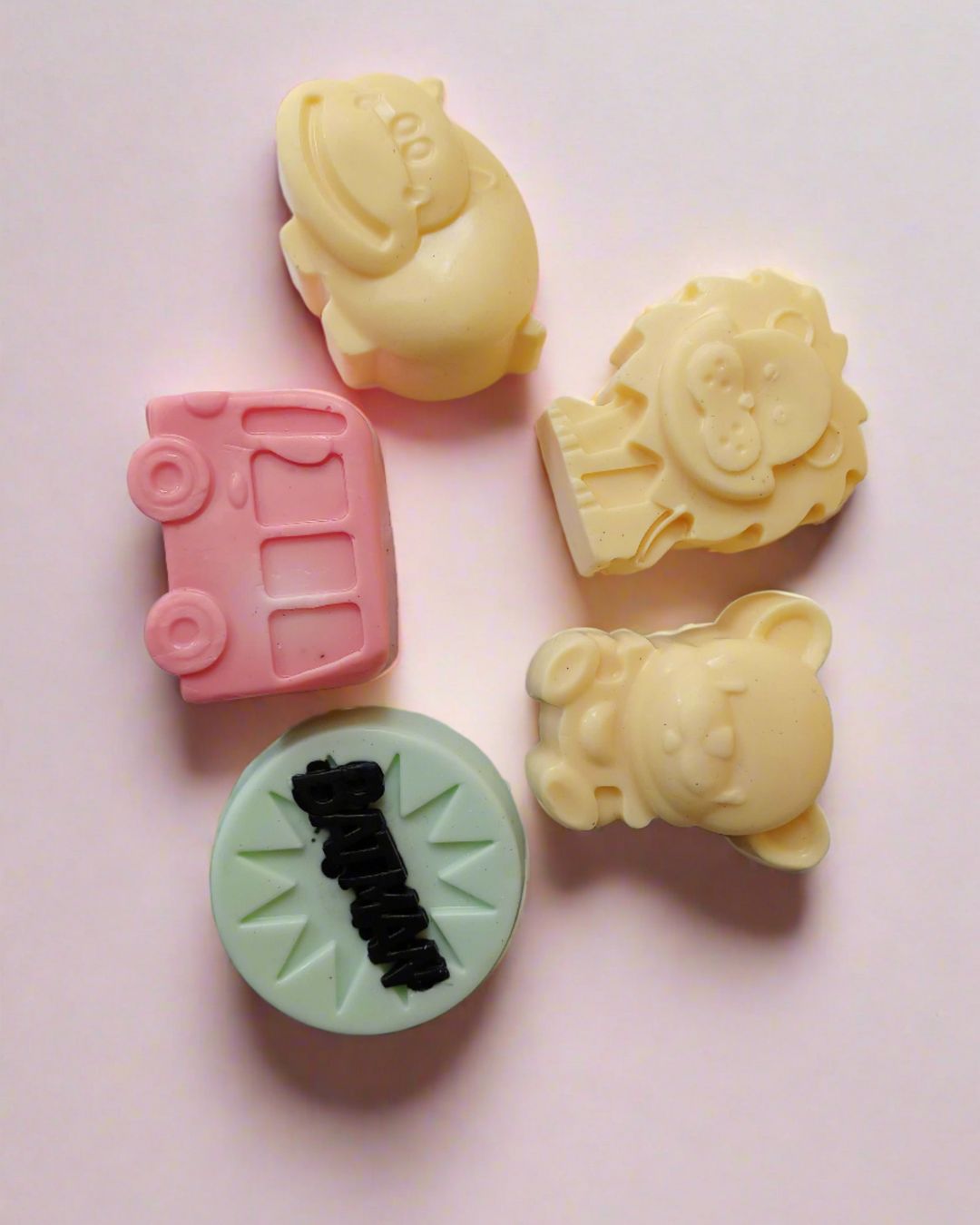 Buy Sobek naturals Kids cartoon mixed animals and cars toy shaped soaps ...