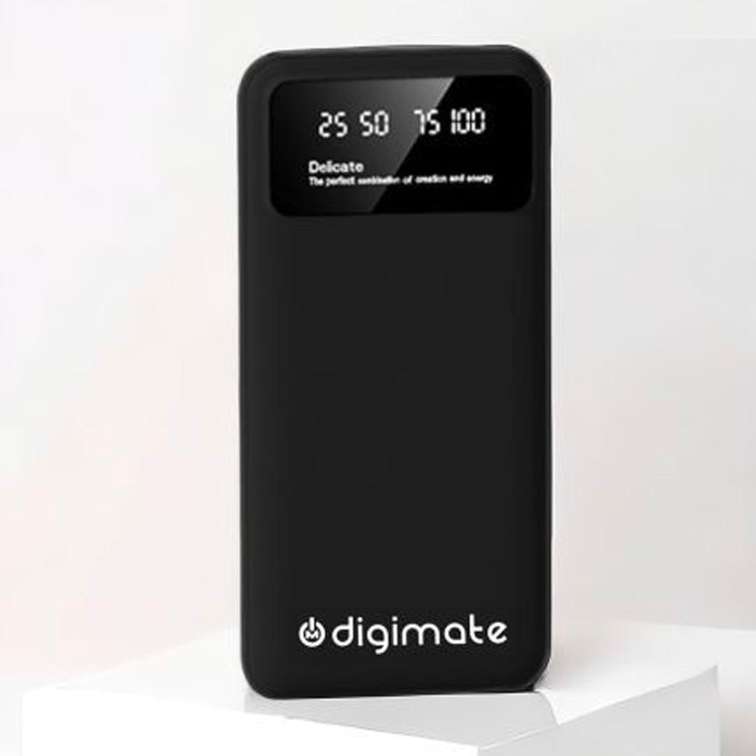 Buy Digimate DG-PB-1006-BK 10000mAh Black Power Bank 22.5W Fast Charge ...