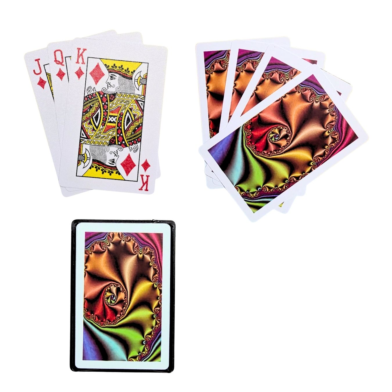 Buy Premium Plastic Playing Cards Washable and Durable Deck, Set of 1 ...