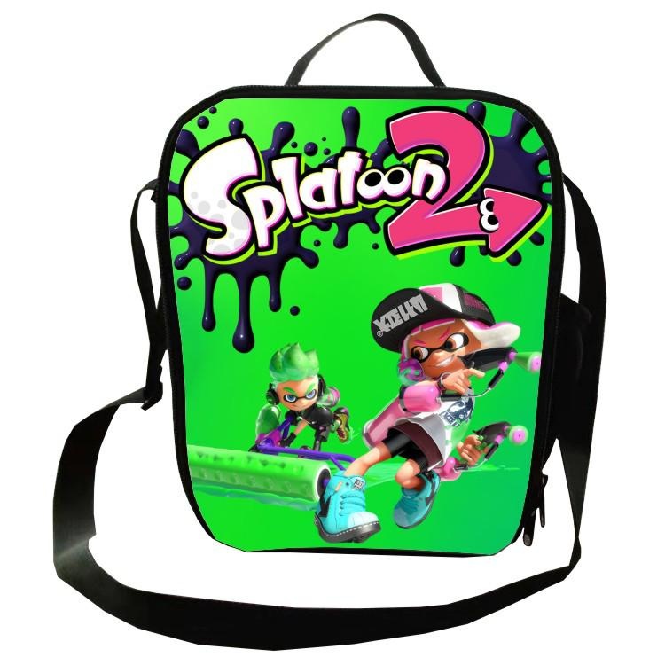 Buy Splatoon Insulated Lunch Bag - Game Character Cooler Tote for ...