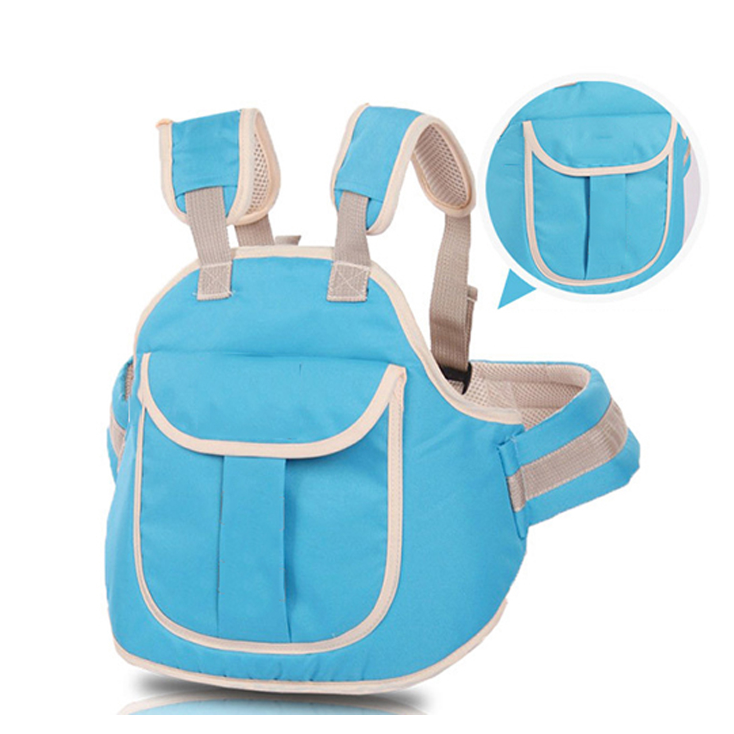 Buy Fobhiya Two Wheeler safety belt for kids Carrier Protection when ...