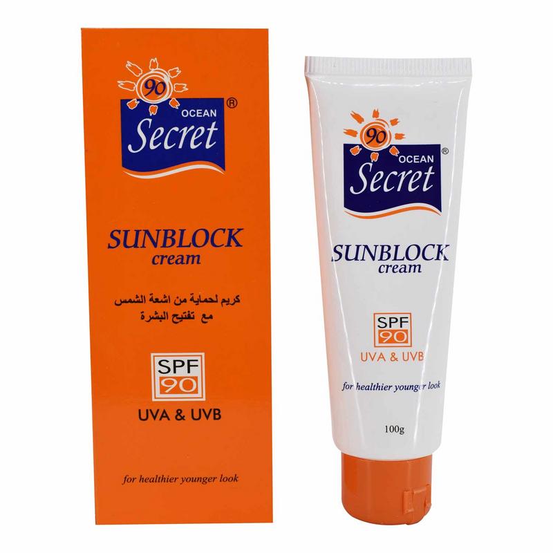Buy Ocean Secret Sunblock Cream SPF90 - 100g Online @ ₹595 from ShopClues