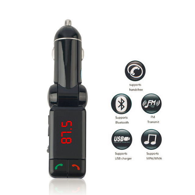 Buy Favourite Deals BC-06 Dual USB Car Hands Free Charger Wireless ...