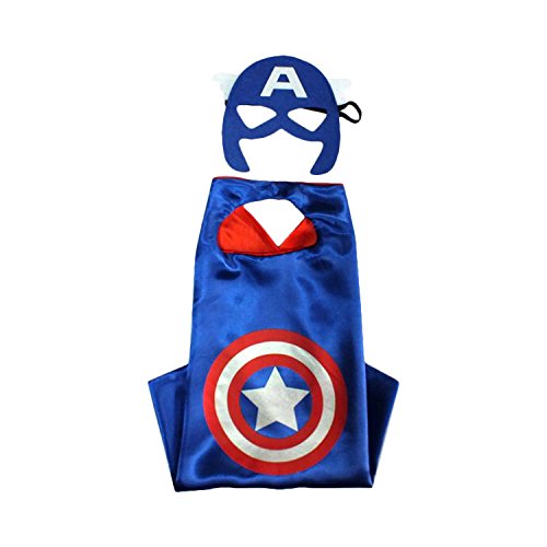Buy Fancydresswale Dress up costume Superhero Capes set with mask for ...