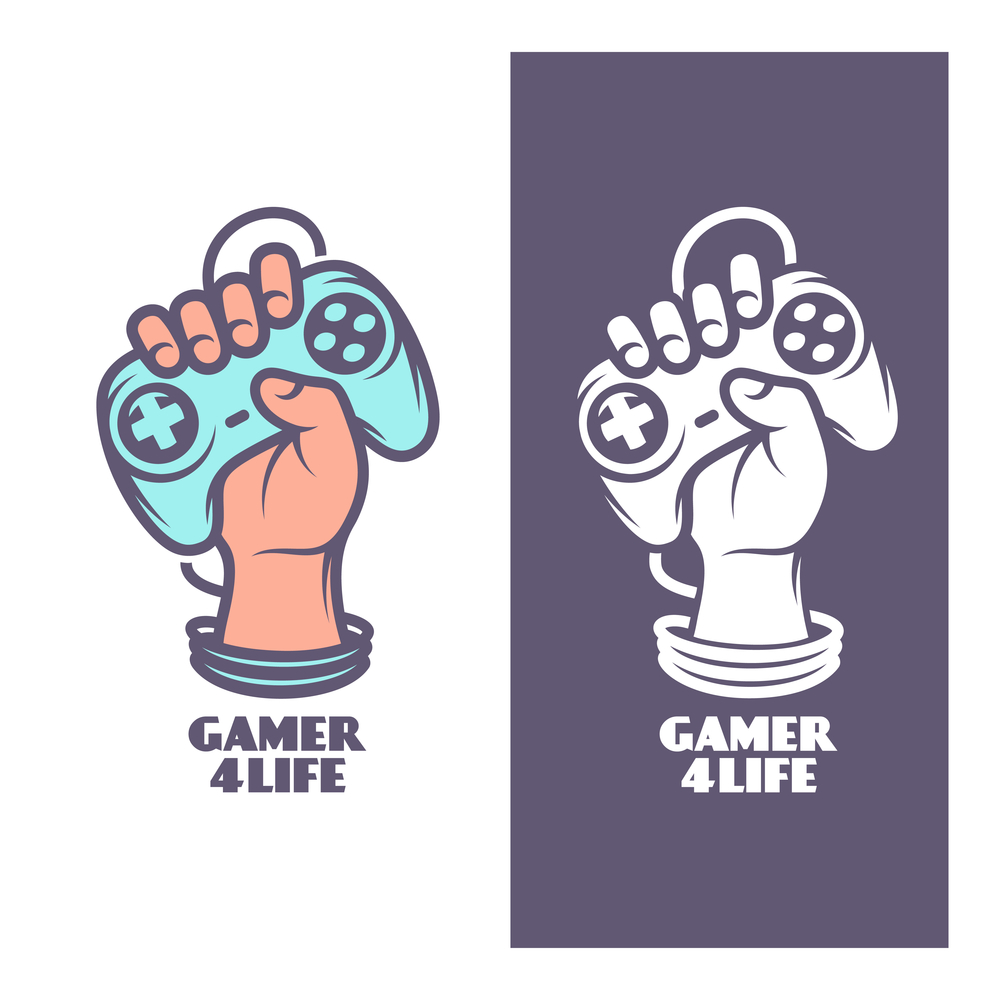 Buy Gamer 4 life |Sticker Paper Poster, 12x18 Inch Online @ ₹299 from ...