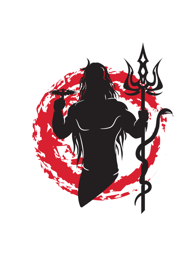 Buy mahadev shiv |Sticker Paper Poster, 12x18 Inch Online @ ₹299 from ...