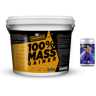 Buy TM 100 Mass Gainer(Chocolate-5Kg) TM Staminex-Energy Booster,Power ...