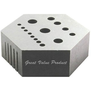 Buy Hexagonal Riveting Stake Anvil 15 Holes 5 Serrations Wire Drawing ...