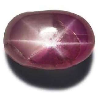 Buy CEYLONMINE-Natural Star Ruby 5.75 Ratti Lab Certified Star Ruby ...